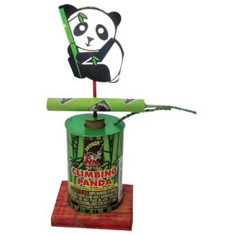 Climbing Panda - Shogun Brand Fireworks