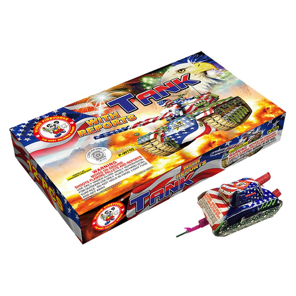 Red Container Load - Winda Brand Fireworks