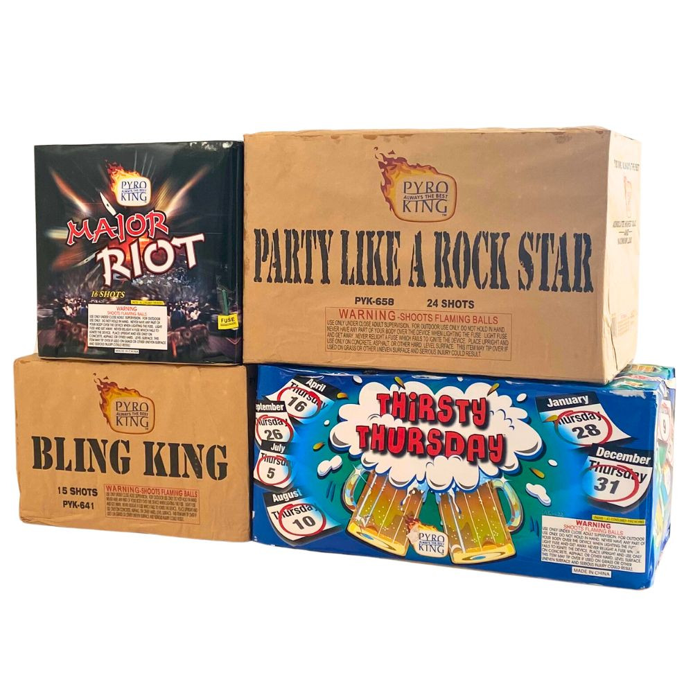 Pro Pac Assorted Cases| Victory Fireworks Wholesale