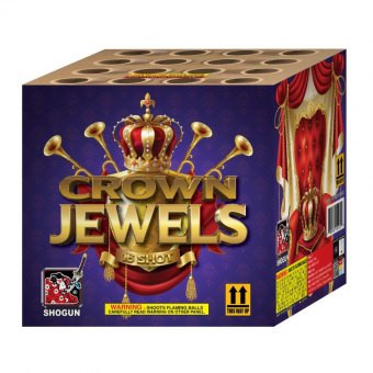 Glitter Storm 42 shot 500 Gram Cake - Pyro King Brand Fireworks