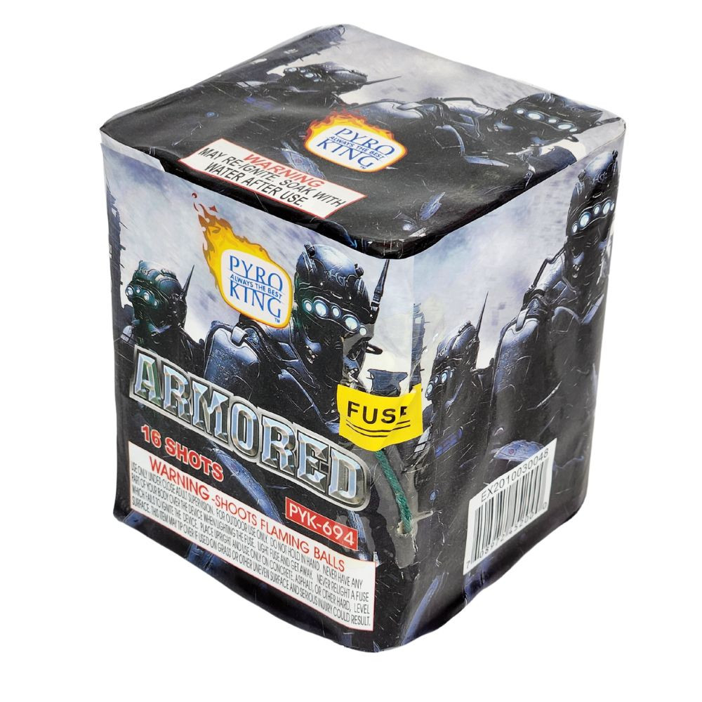 Coconut Tree 16 shot 200 Gram Cake - Pyro King Brand Fireworks