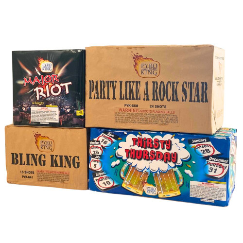 Pro Pac #50 - Pyro King Brand Fireworks