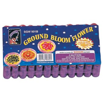 Ground Bloom Ground Spinner - Shogun Brand Fireworks