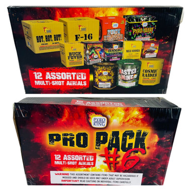 Pro Pac #6 - Pyro King Brand Fireworks