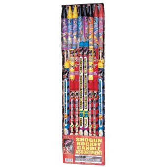Rocket Candle Assortment - Shogun Brand Fireworks