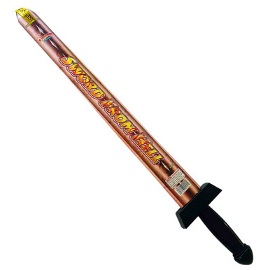 Sword From Hell (handheld) Fountain - Legend Brand Fireworks