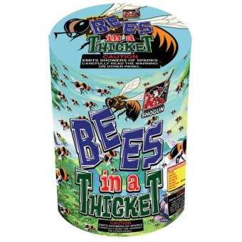 Bees in a Thicket Fountain - Shogun Brand Fireworks