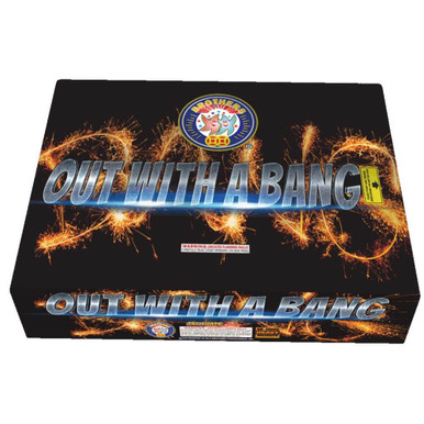 Out with a Bang 295 shot 500 Gram Cake - Brothers Pyrotechnics Brand ...
