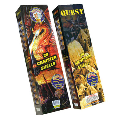 Quest Artillery Shells - Brothers Pyrotechnics Brand Fireworks