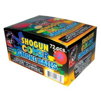 Shogun Color Smoke 12pk - Shogun Brand Fireworks