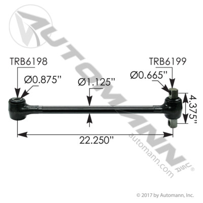 AUTOMANN TMR9665 Volvo Torque Rod