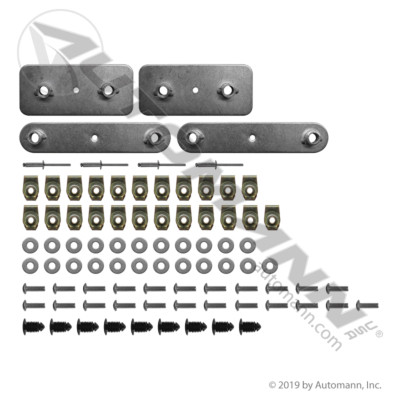AUTOMANN Bumper Bolt Kit - 564.46436BK