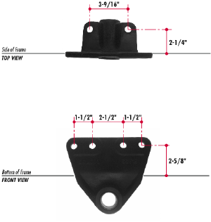 Flagg E607-55 Navistar Spring Hanger