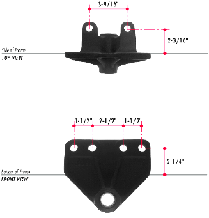 Flagg E608-55 Navistar Spring Hanger