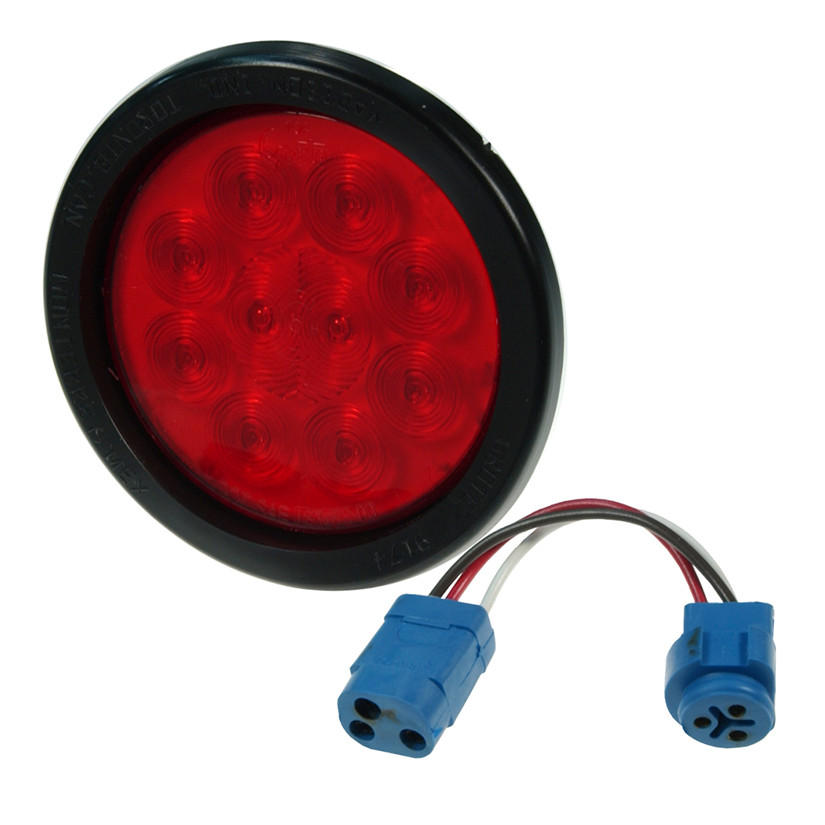 GROTE 53452 LED Light - 4" Red Supernova