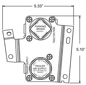 KN20619 HAND OP DASH MANIFOLD VALVE - Sadler Power Train Inc