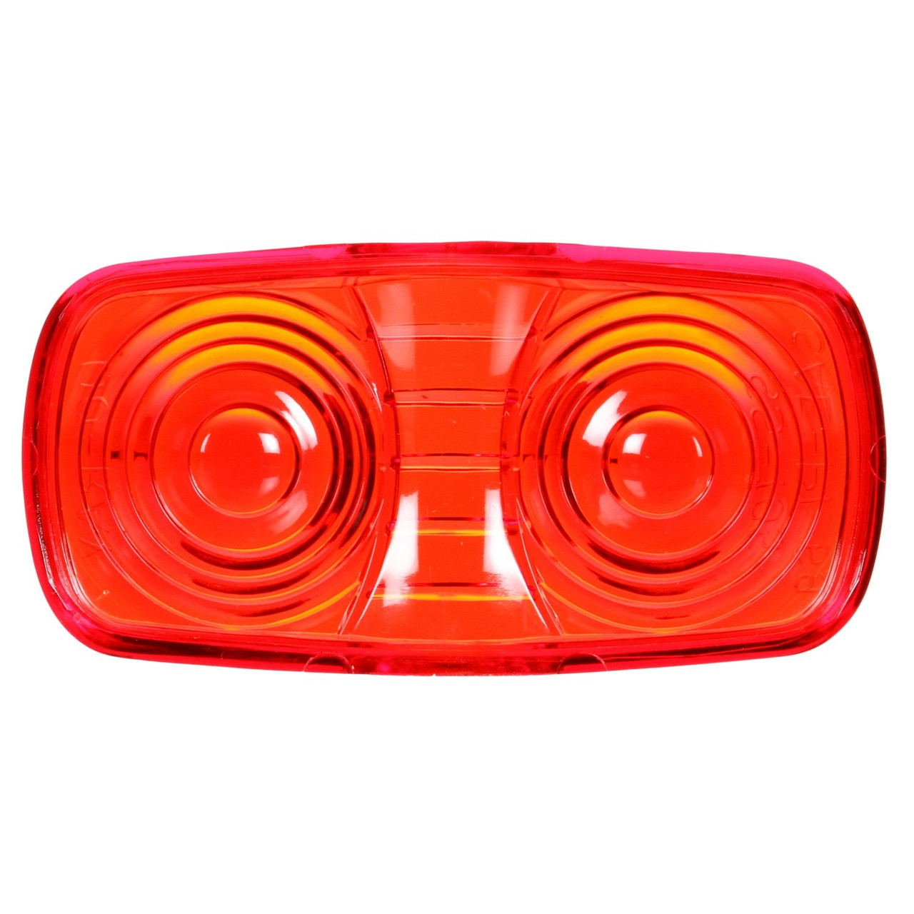TRUCK-LITE 9007 Red Lens - Snap-Fit