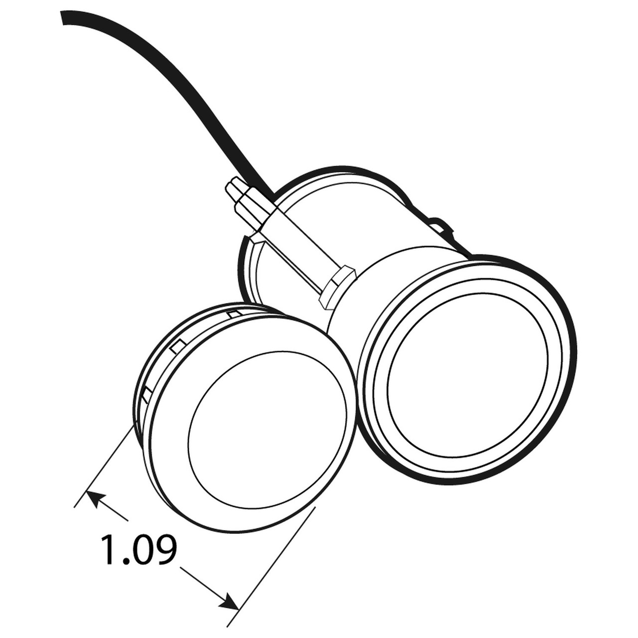 TRUCK-LITE 33050R LED Marker Light Kit