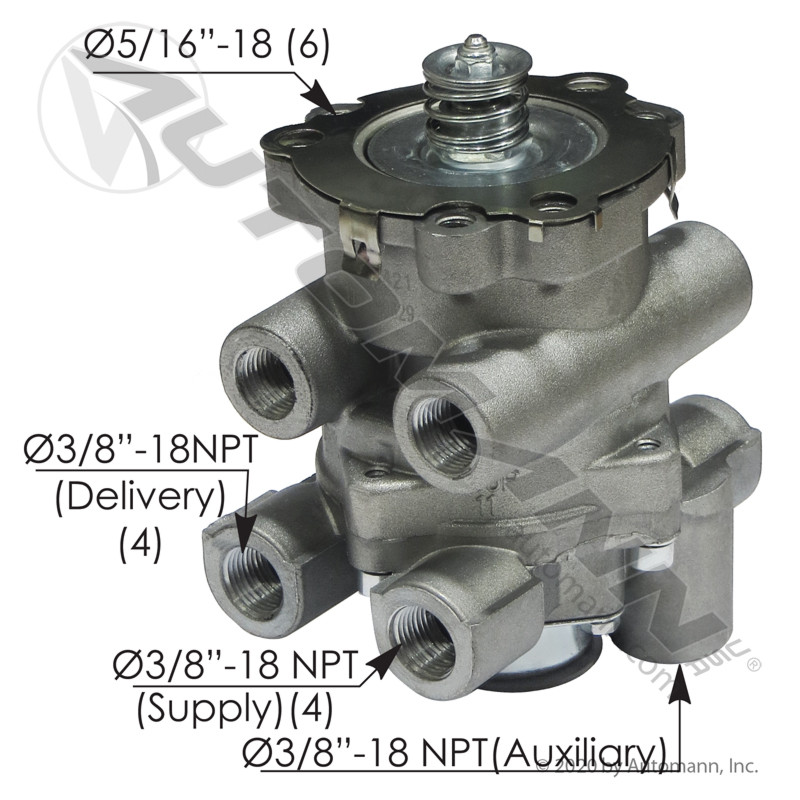 AUTOMANN Foot Brake Valve 170.800629
