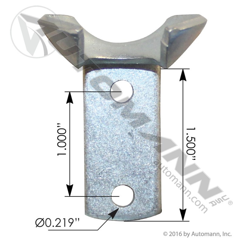 AUTOMANN HLK2003 Hood Clamp Kit - Volvo Mack