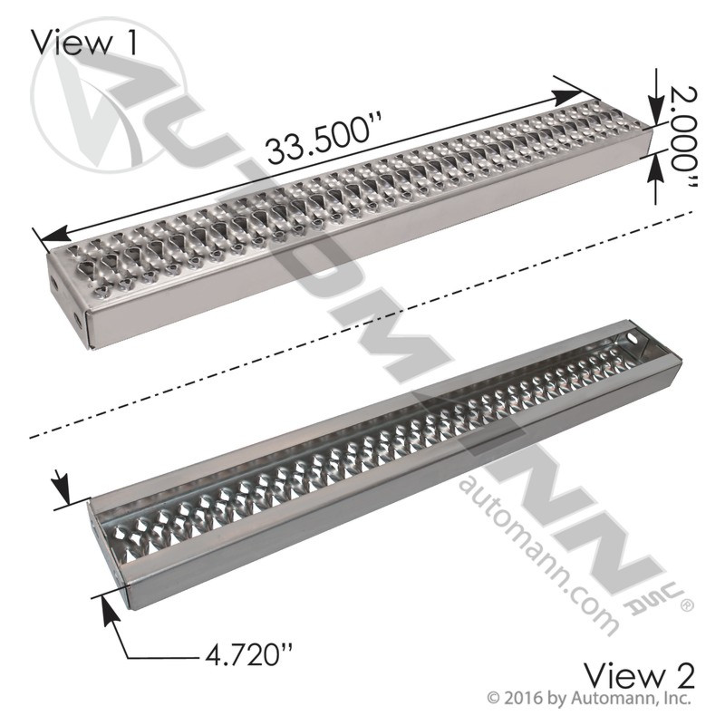 AUTOMANN M75285 Peterbilt Fuel Tank Step