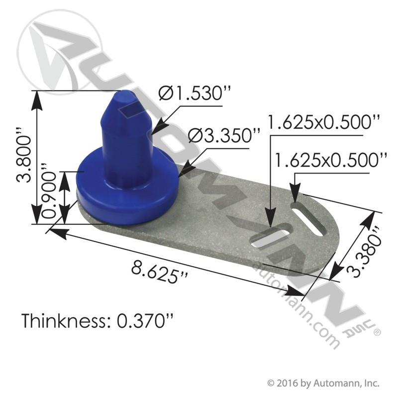 AUTOMANN M17402PRKUB: Kenworth Hood Pin