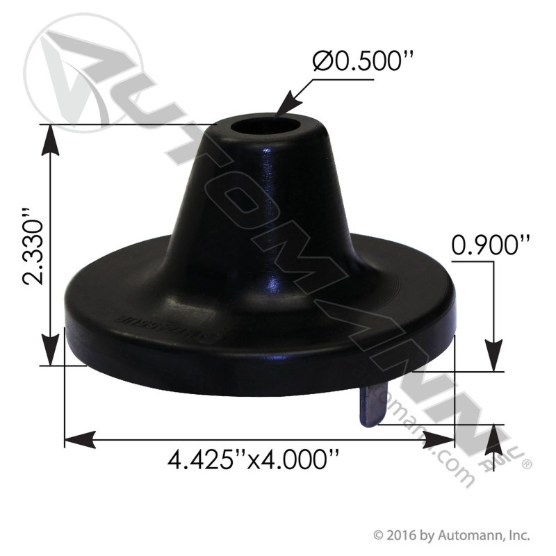 AUTOMANN M17455UB: Freightliner Hood Bumper