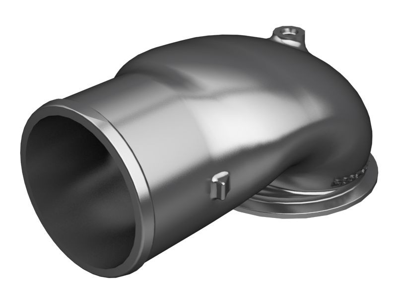 CAT 222-2895 Aluminum Air Elbow - 12x5x5