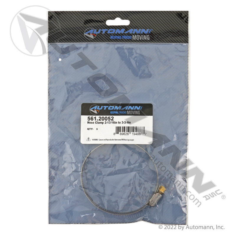 AUTOMANN 561.20052-B Worm Hose Clamp