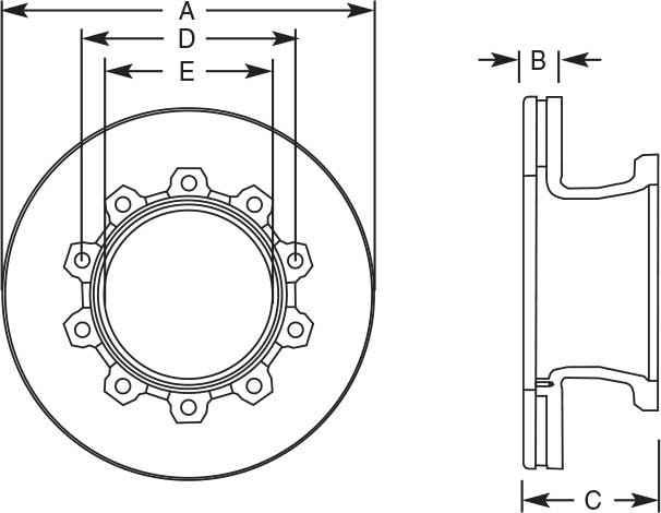 MARATHON RH013: Maxx22T Brake Rotor