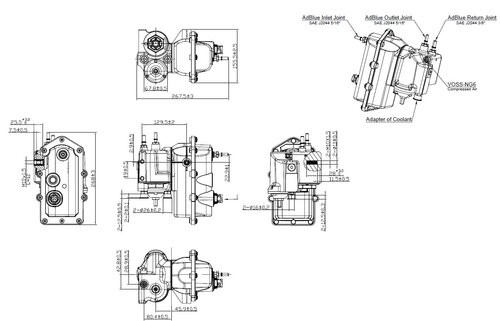 DINEX 3FL018 DEF Doser: EPA10 Compliant