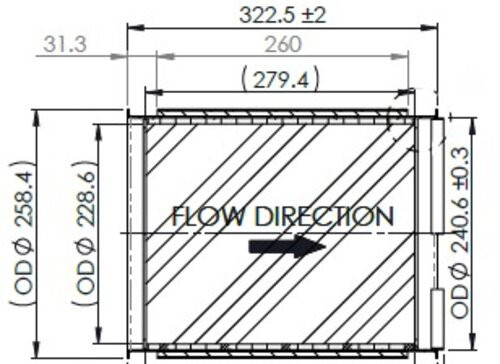 DINEX 58007-NCG DPF: EPA10 Compliant