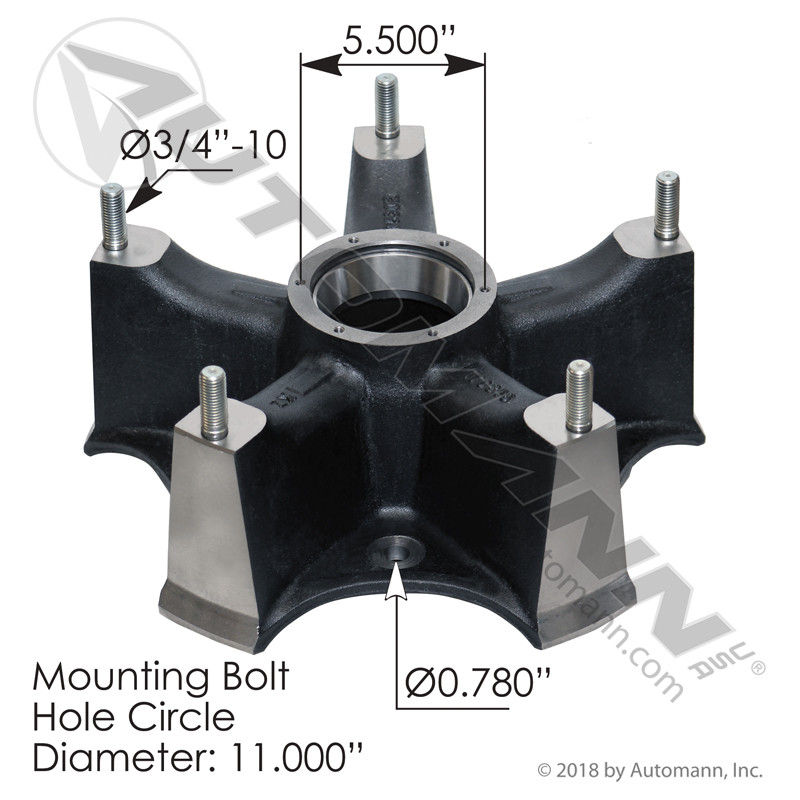 AUTOMANN 150.T5302: 20" Spoke Wheel Hub