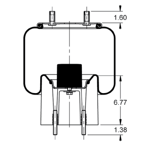 AS-8779 MERITOR AIR SPRING CONTITECH - Sadler Power Train Inc