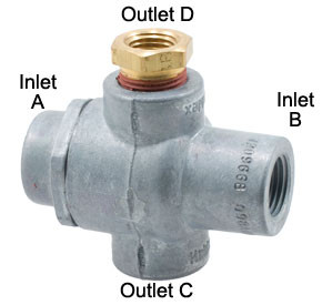 Haldex KN25090 Check Valve - 12-Month Warranty