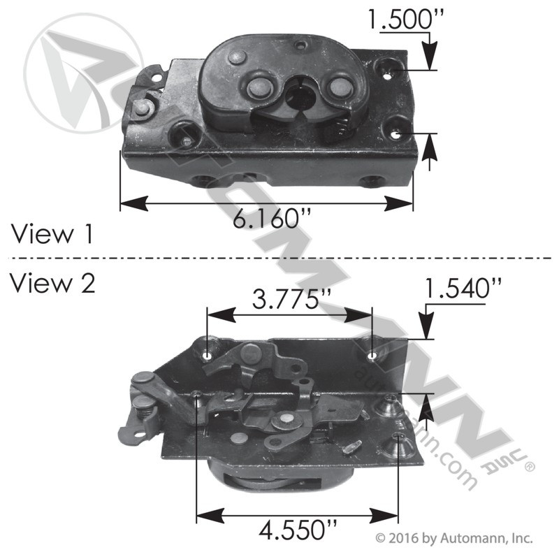 AUTOMANN HLK2051 Door Latch - LH