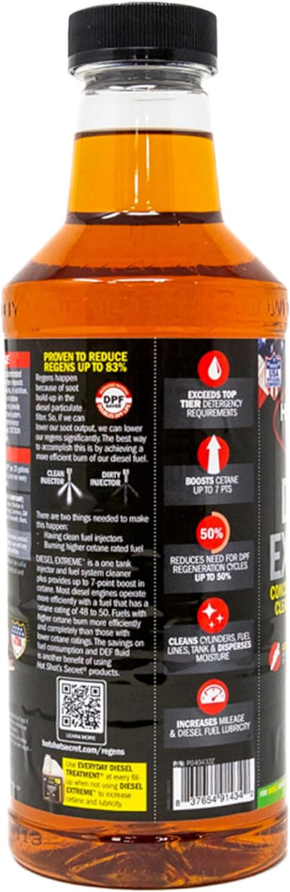 Hot Shot P040432Z Diesel Fuel System Cleaner - 32 oz