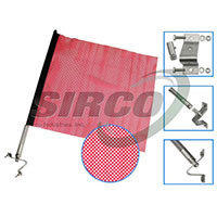 SIRCO WF1009RK Red Flag Kit - Quick Mount