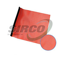 SIRCO WF1012OR Orange Safety Flag