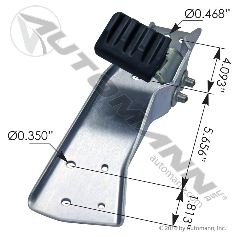 AUTOMANN MPB75167R Peterbilt Hood Bracket
