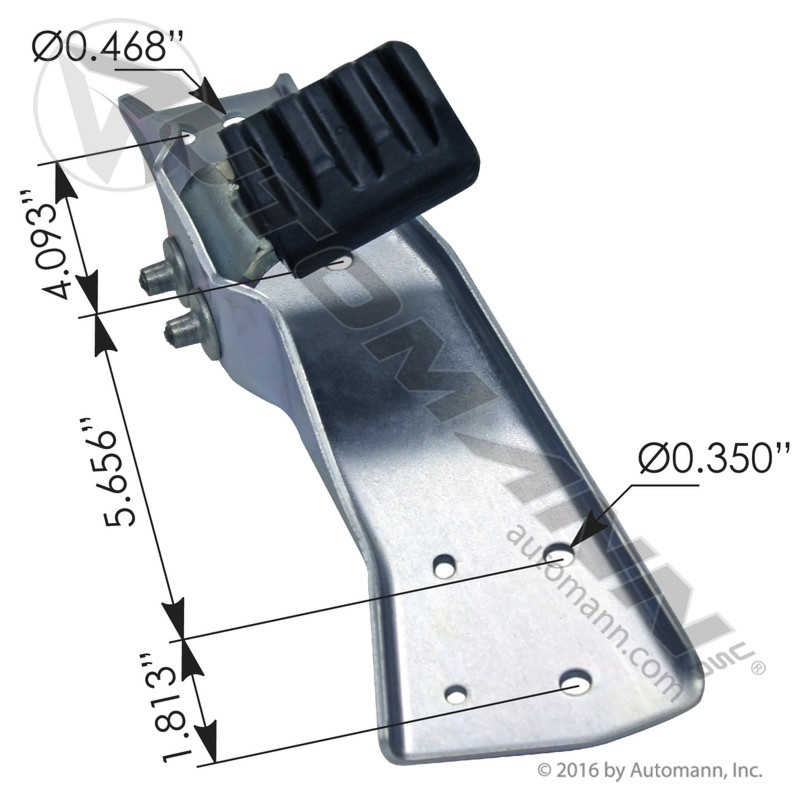 AUTOMANN MPB75167L Peterbilt Hood Bracket