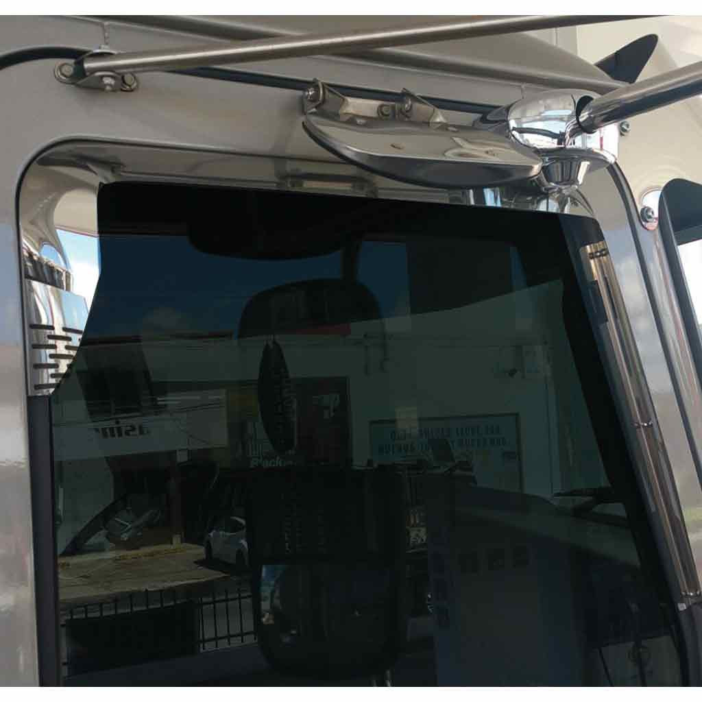 TRUX TM-1413 Mack Window Shades - Stainless Steel