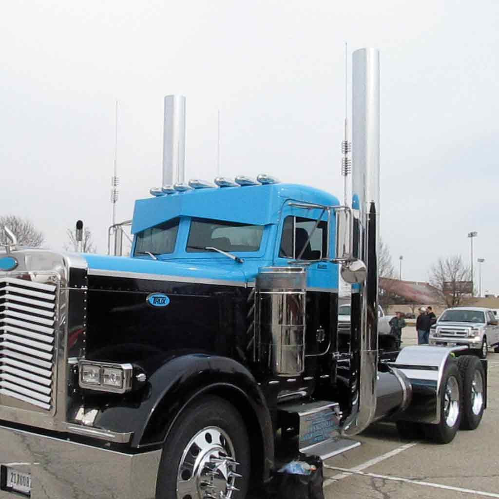 TRUX 60" Flat Top Stack - 8" Dia