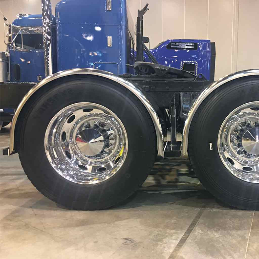 TRUX 80" Stainless Steel Fenders - TFEN-S13