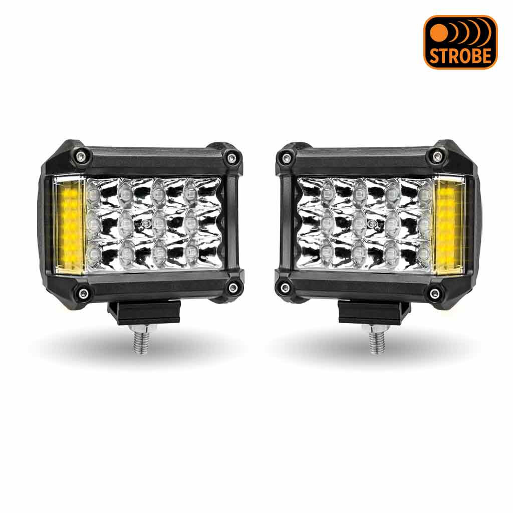 TRUX TLED-U106: 4" Cube LED Work Lamps