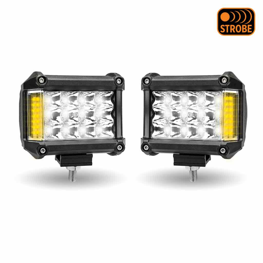 TRUX TLED-U106: 4" Cube LED Work Lamps