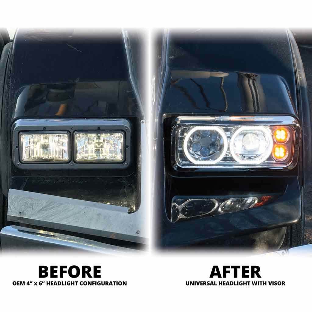 TRUX TLED-H123 LED Headlight - Passenger Side
