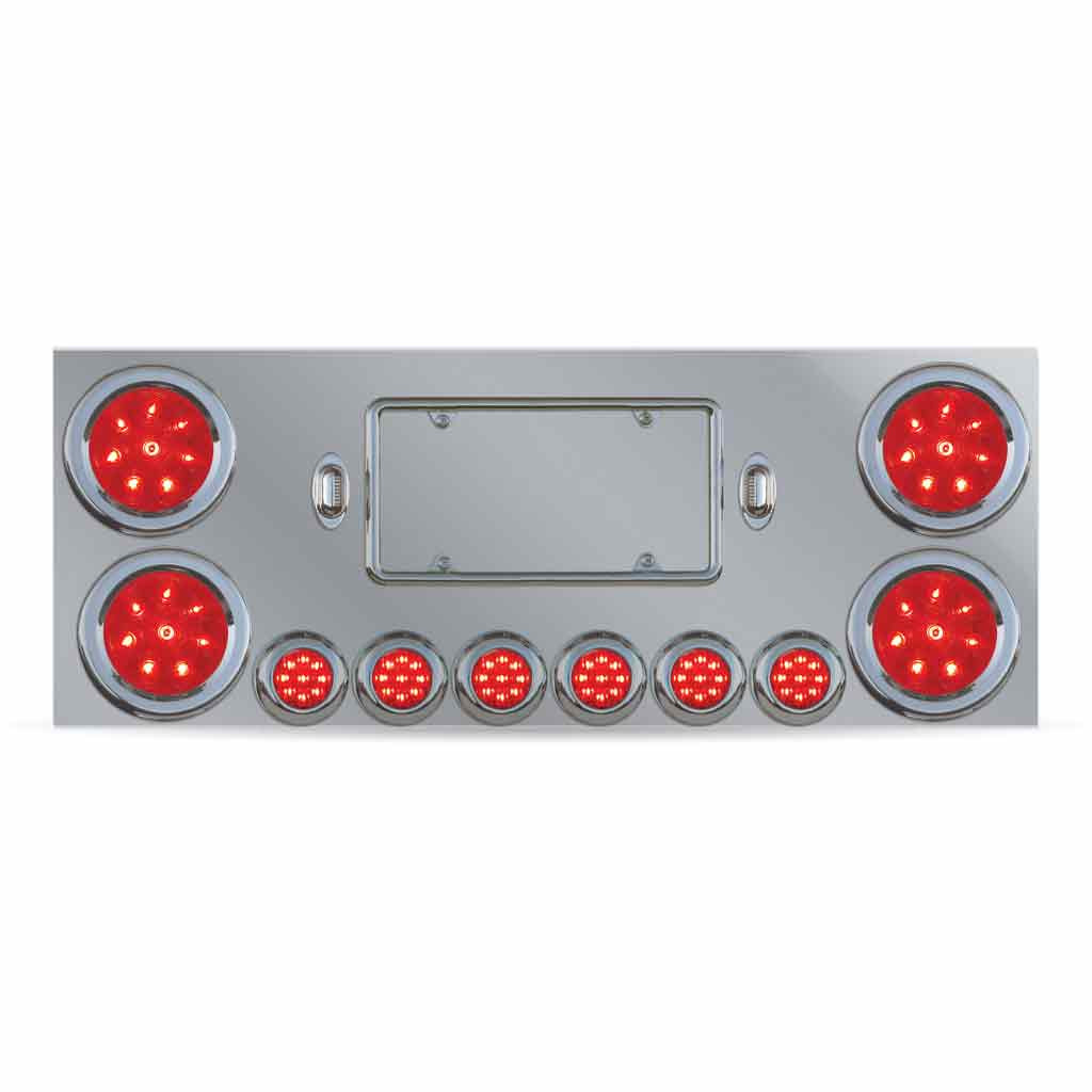 TRUX TU-9001L: Red LED Rear Panel Kit