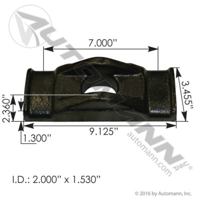 AUTOMANN M825 Peterbilt Top Plate