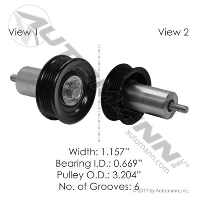 AUTOMANN: Continental Elite Pulley 816.50008